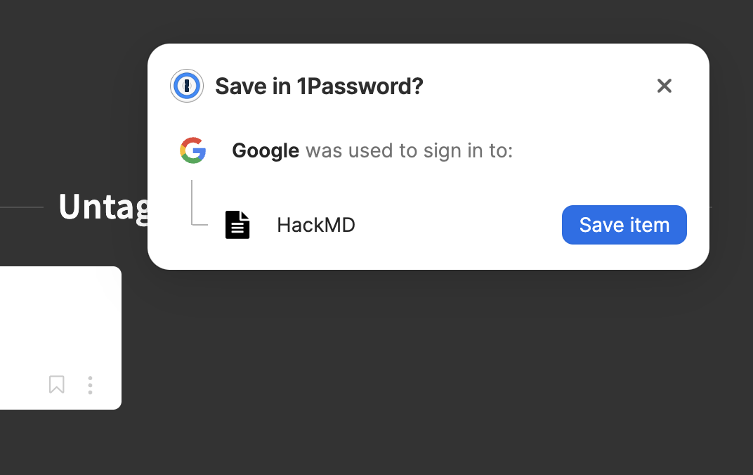 Turn Off “Save in 1Password?” Popups for Social Logins – Chris Coyier